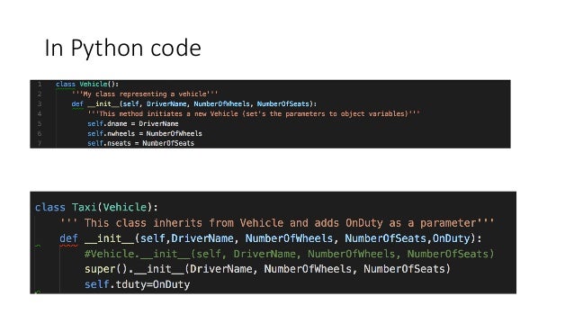 Introduction To Oop In Python Inheritance
