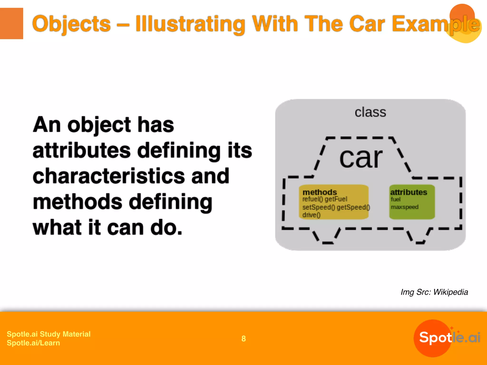 Introduction To Oops Class And Object Pdf Programming Languages Computing