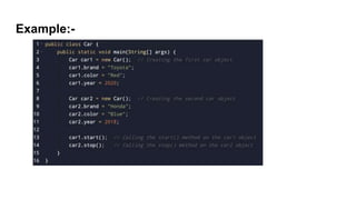 Introduction to OOPS in Python bsics-.pptx | Programming Languages | Computing
