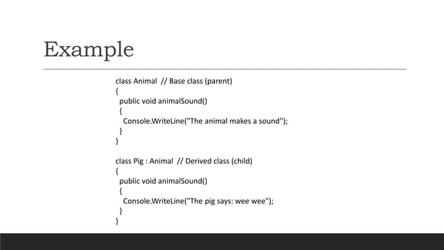 Object Oriented Programming Oop Introduction Ppt