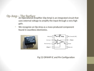Introduction to Op Amp IC 741 Presentation.ppt