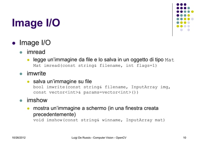 Introduction to OpenCV | PDF