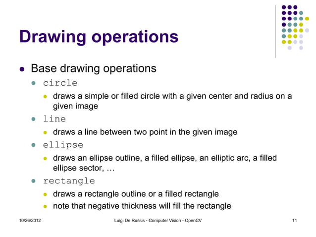 Introduction to OpenCV | PDF