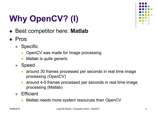 Introduction to OpenCV | PDF