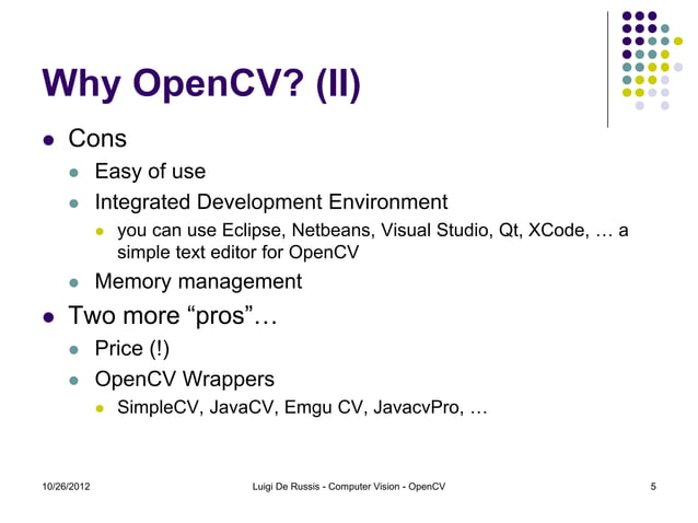 Introduction to OpenCV | PDF