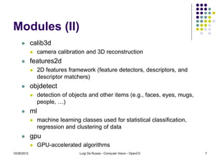 Introduction to OpenCV | PDF