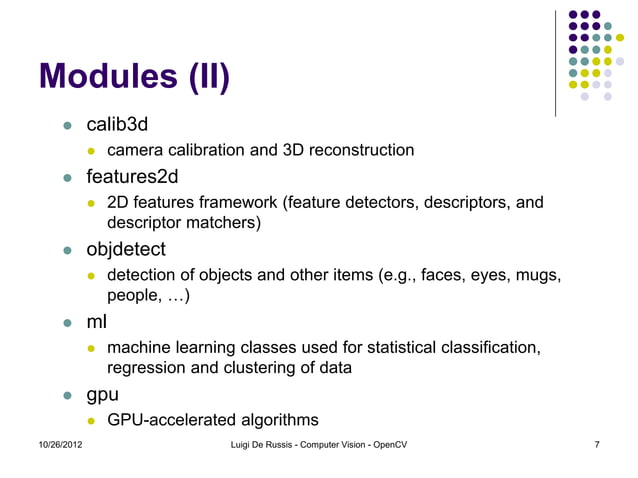 Introduction to OpenCV | PDF
