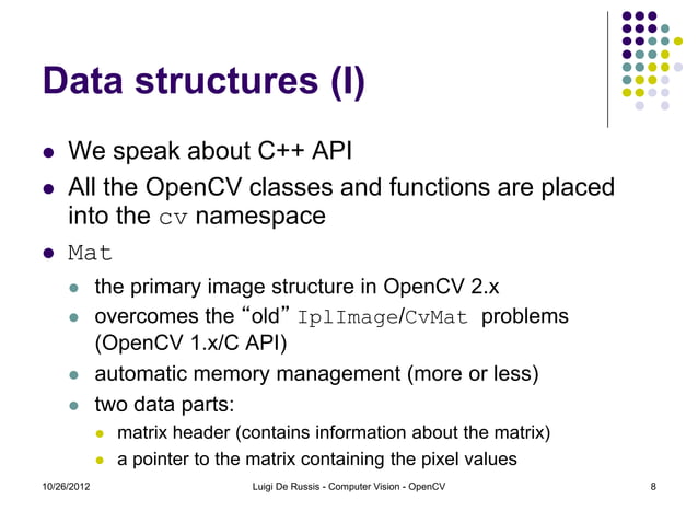 Introduction to OpenCV | PDF