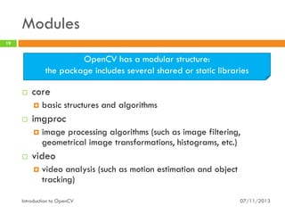 Introduction to OpenCV (with Java) | PDF | Programming Languages | Computing