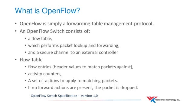 Introduction to OpenFlow