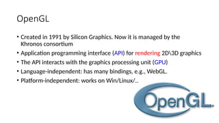 Introduction to Computer Graphics OpenGL.pptx