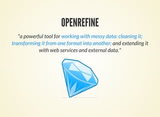 Introduction to OpenRefine | PDF