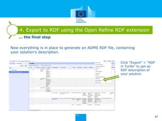 Introduction to the Open Refine RDF tool | PDF | Databases | Computer Software and Applications