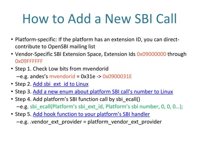 Introduction to open_sbi | PDF | Operating Systems | Computer Software ...
