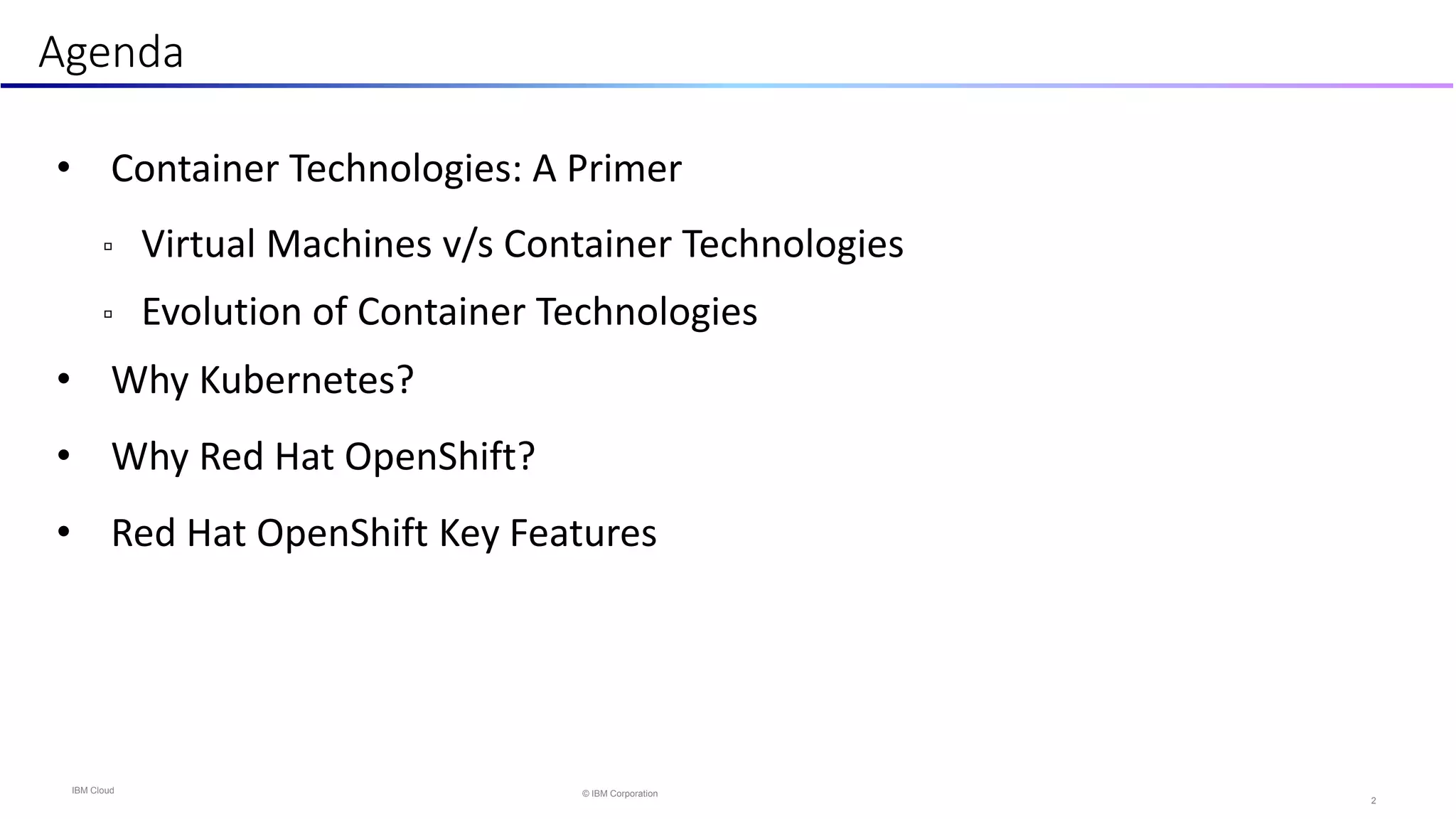 Introduction To Openshift Pptx Cloud Computing Internet