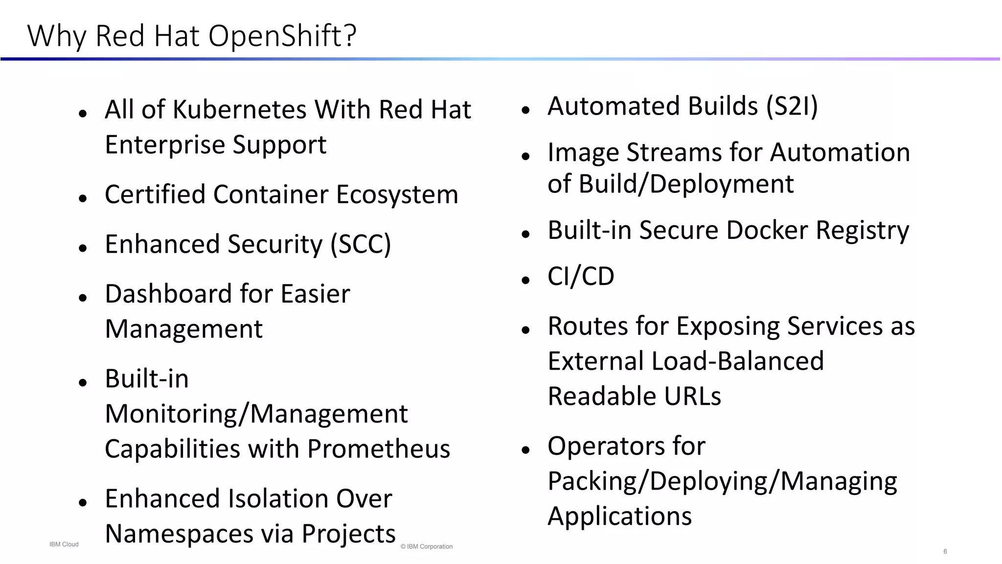 Introduction to openshift | PPTX | Cloud Computing | Internet