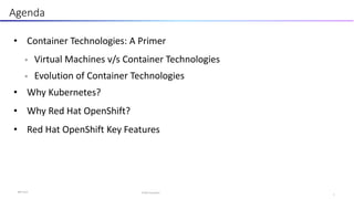 Introduction to openshift | PPTX