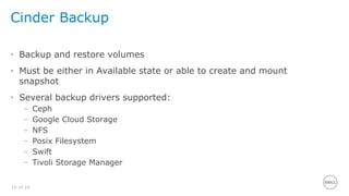 Introduction to OpenStack Cinder | PPTX | Operating Systems | Computer Software and Applications