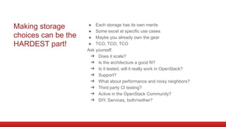 Introduction to OpenStack Storage | PDF | Cloud Computing | Internet