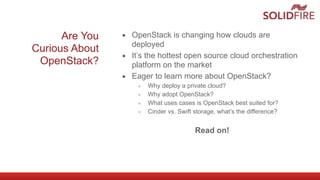 Introduction to OpenStack Storage | PDF | Cloud Computing | Internet