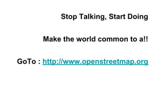 Introduction to open streetmaps | PPT