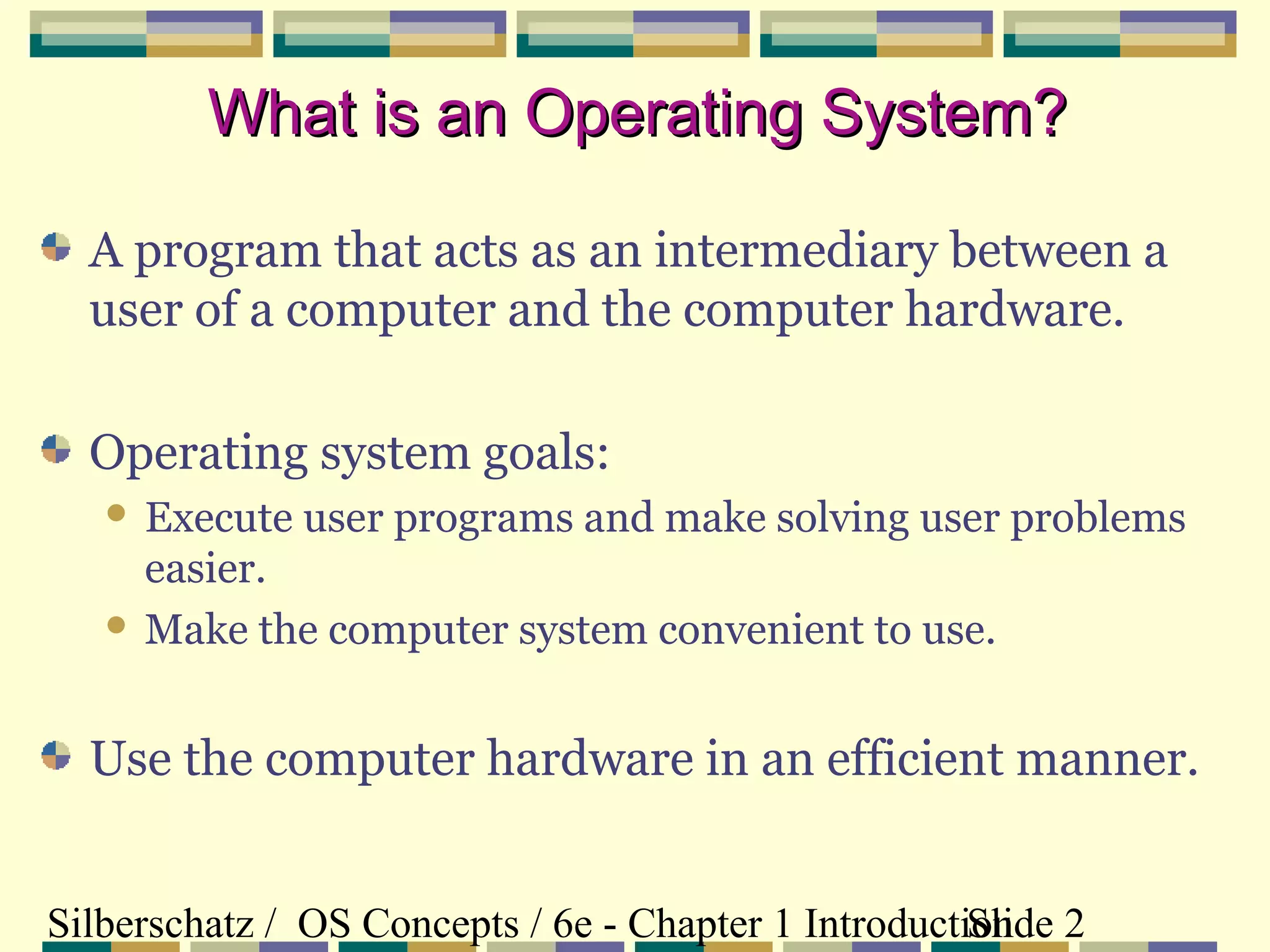 Introduction to operating syatem | PPT