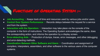Introduction to operating system | PDF