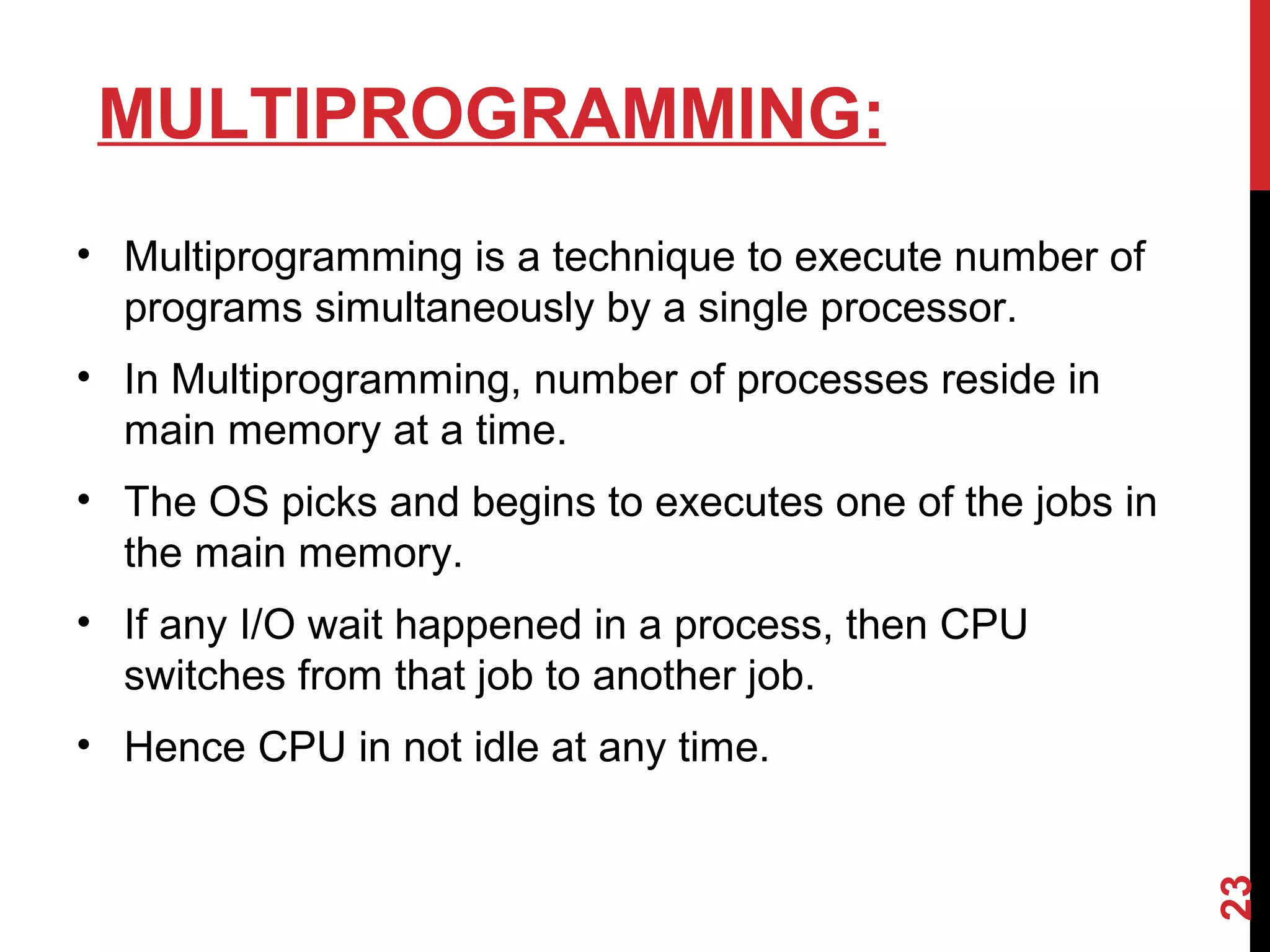 Introduction to Operating System | PPT