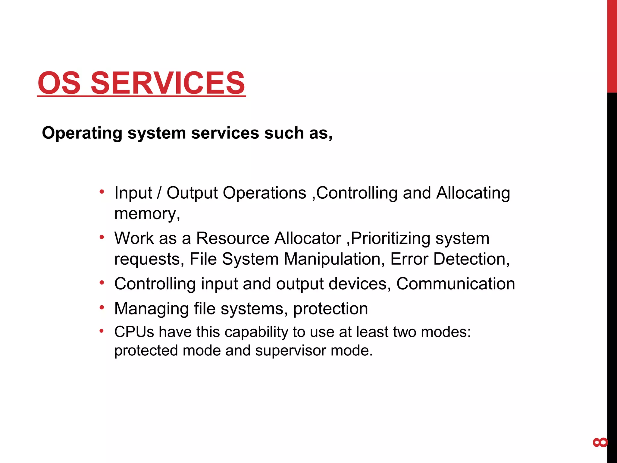 Introduction to Operating System | PPT