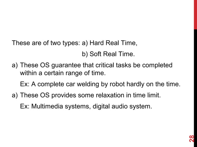 Introduction to Operating System | PPT