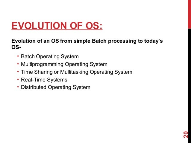 Introduction to Operating System