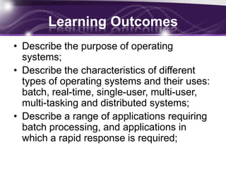 Introduction to operating systems | PPT