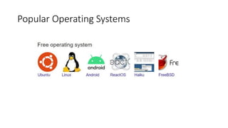 Introduction to operating systems | PPTX