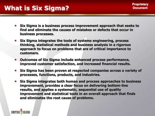 Introduction To Operational Excellence | PPSX