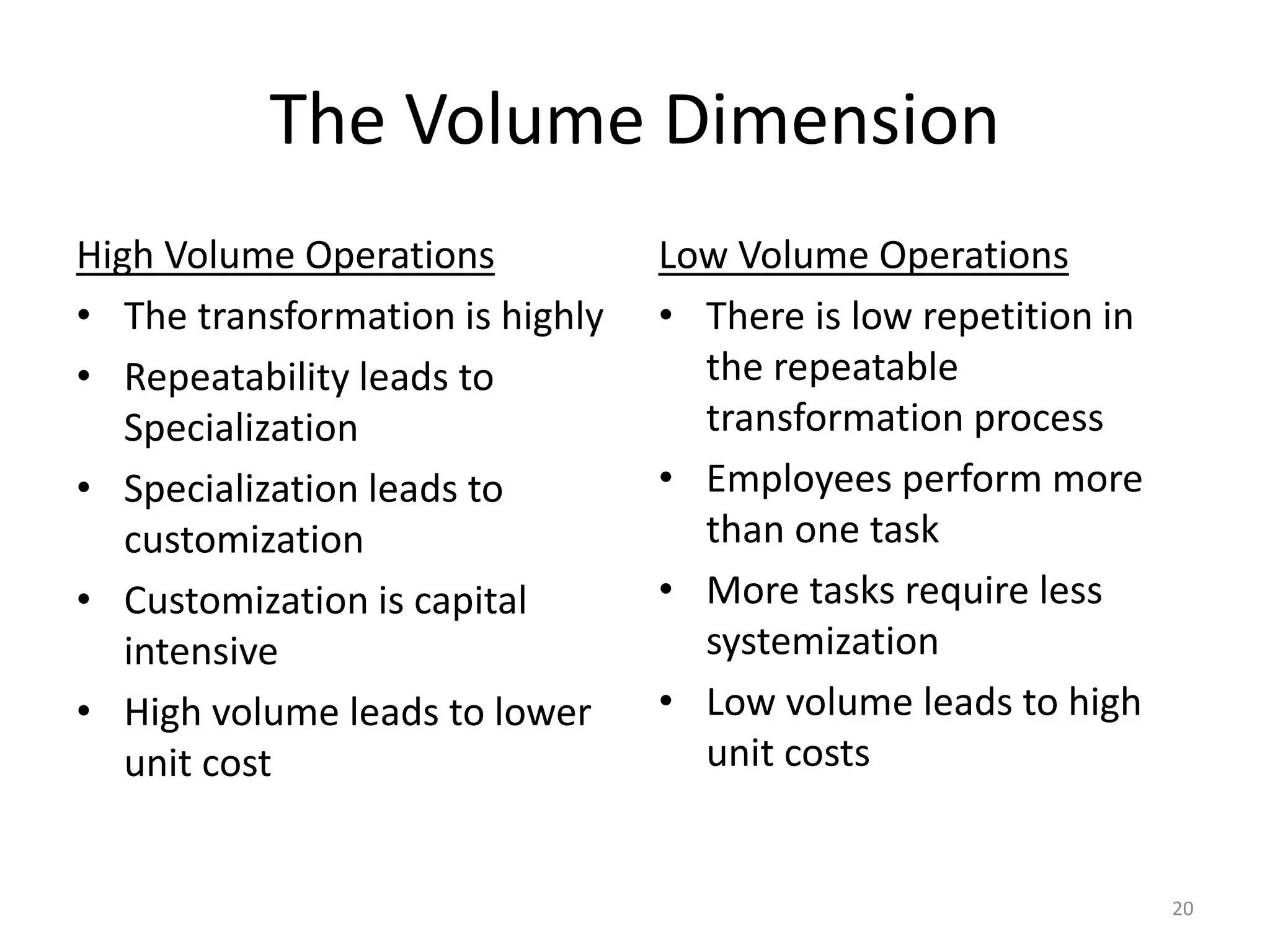 Introduction to operation management, Importance, Scope, Transformation ...