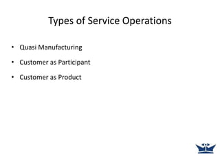 Introduction to operation management ii | PPT