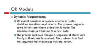 Introduction to operation research | PPT