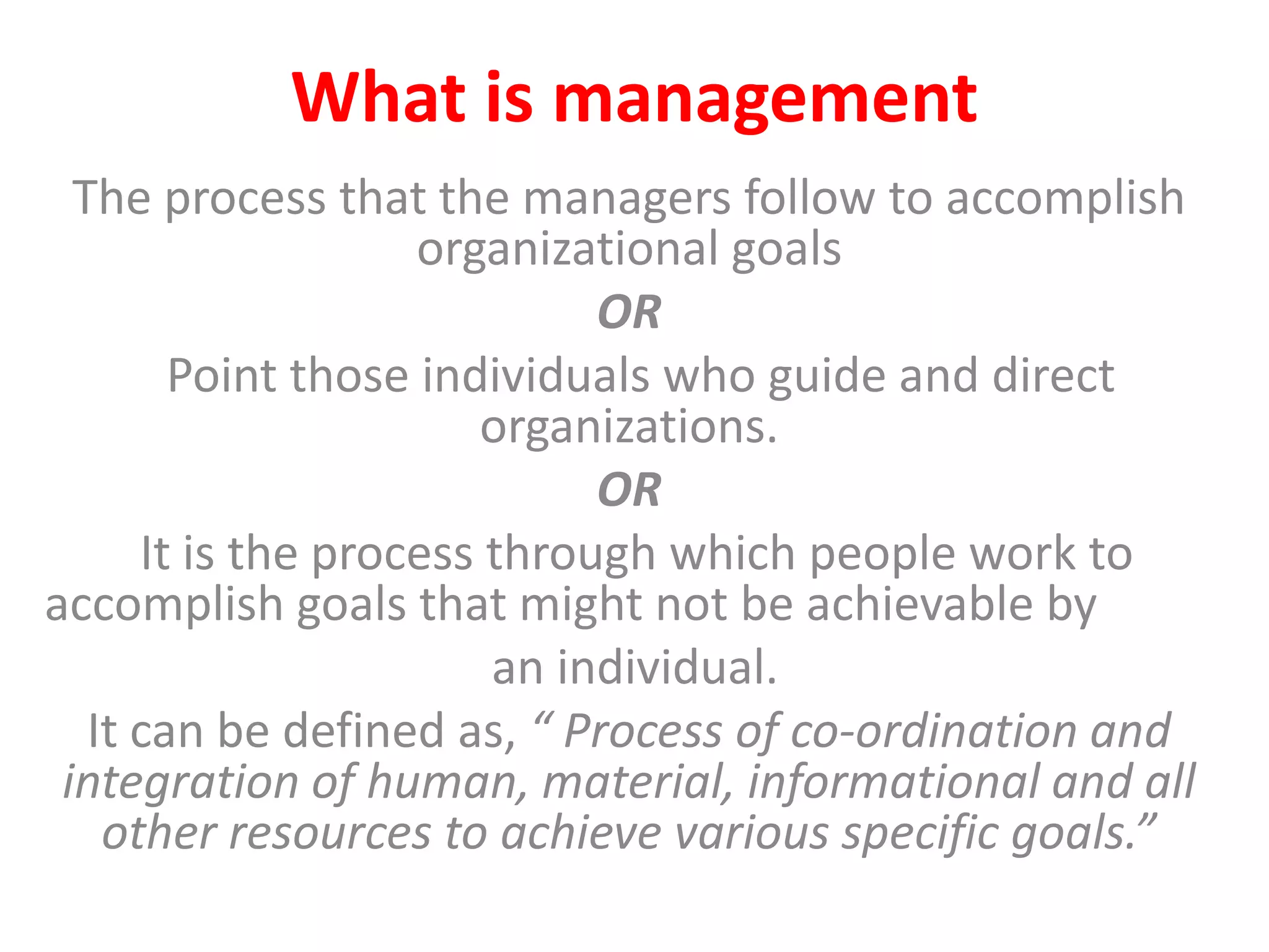 Introduction to operations management | PPT
