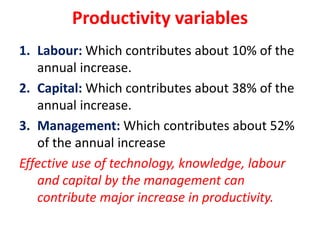 Introduction to operations management | PPT