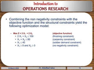 Introduction to operations research | PPT