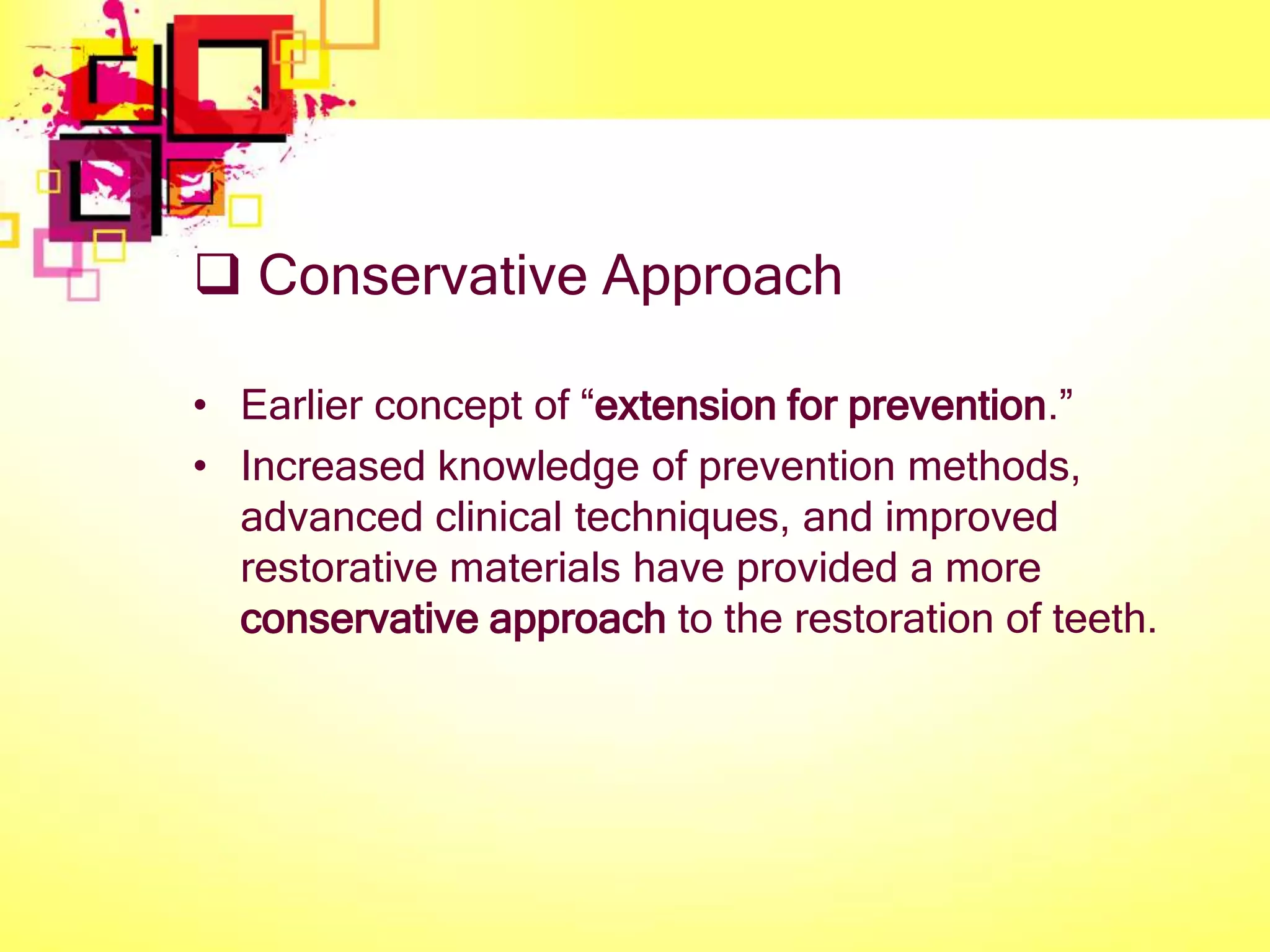 Introduction to operative dentistry | PPTX
