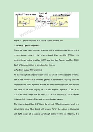 Introduction to optical amplifiers | PDF