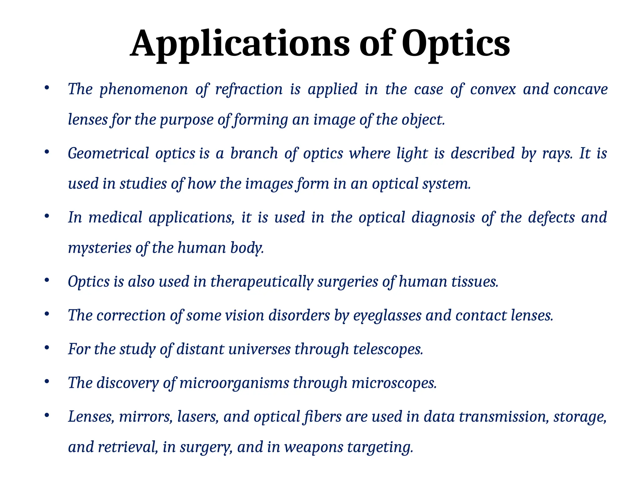 Introduction to optics full details in bengali | PPTX