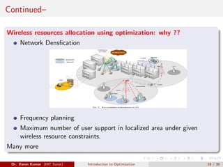 Introduction to optimization | PDF