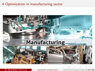 Introduction to optimization | PDF