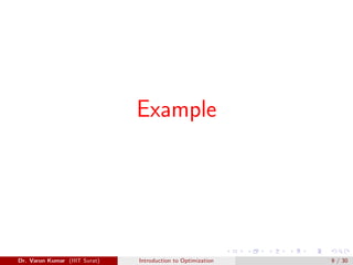 Introduction to optimization | PDF