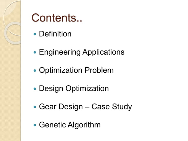 Introduction to optimization | PPT