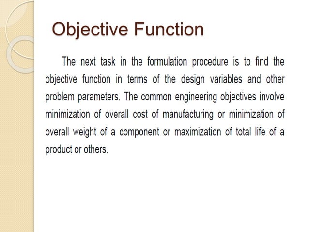 Introduction to optimization | PPTX