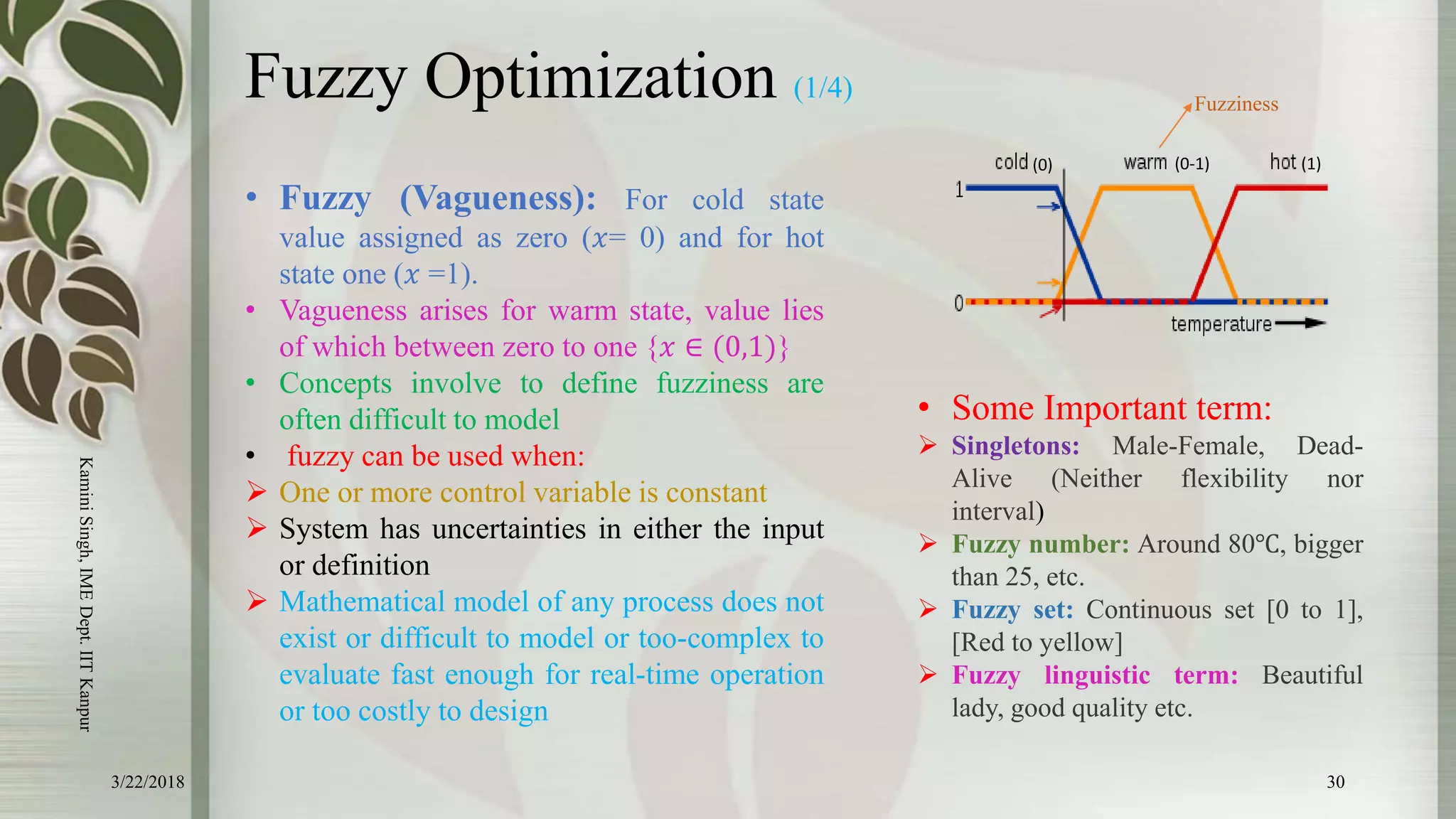 Introduction to optimization technique | PPTX