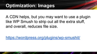 Introduction to Optimizing WordPress for Website Speed | PPT